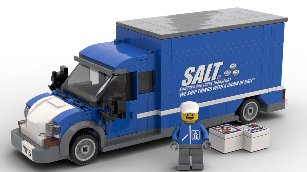 LEGO MOC SALT delivery truck by Yellow.LXF | Rebrickable - Build with LEGO