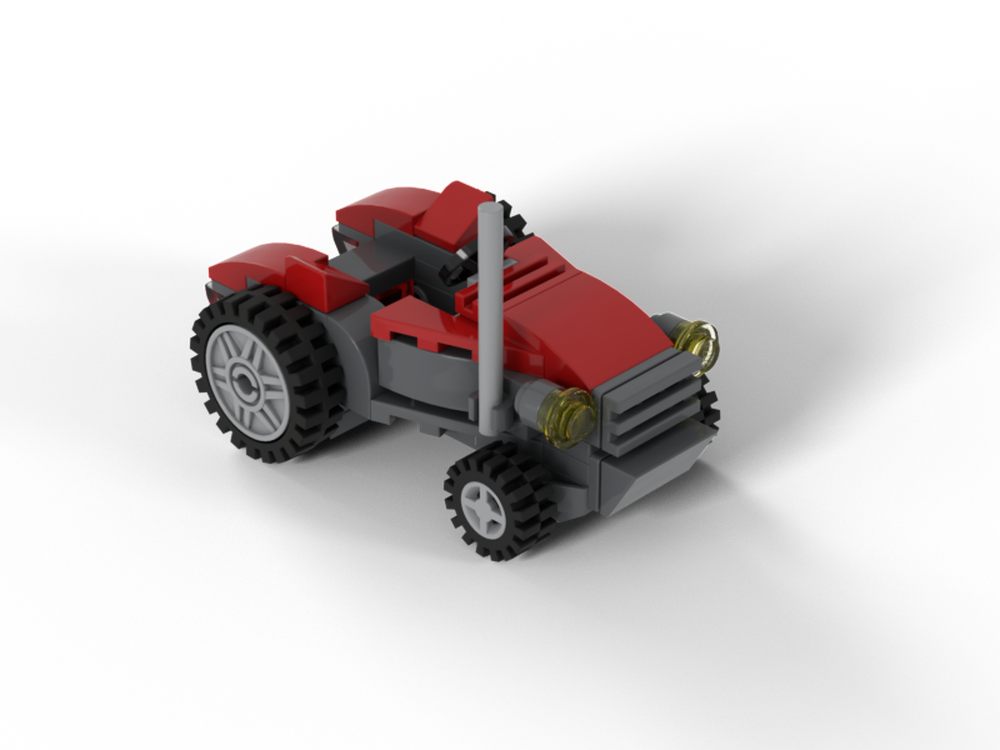 Lego Moc Tractor Trekker By Legork Rebrickable Build With Lego