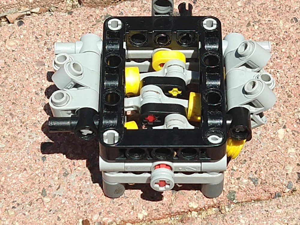 LEGO MOC Flat 6 engine by sirslayer | Rebrickable - Build with LEGO