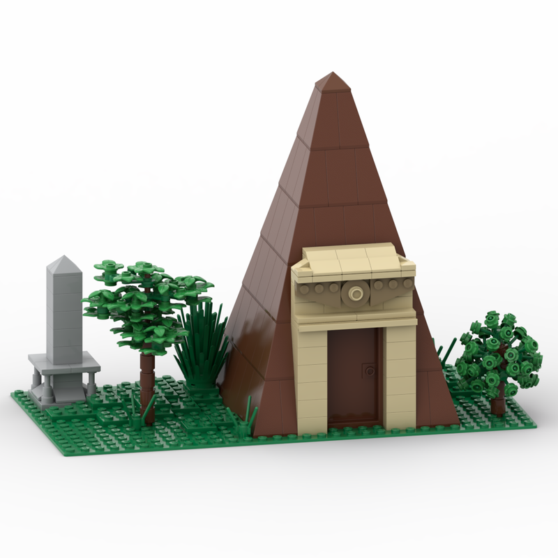 LEGO MOC Charles Evans Cemetery Part 2 by whataslacker | Rebrickable ...