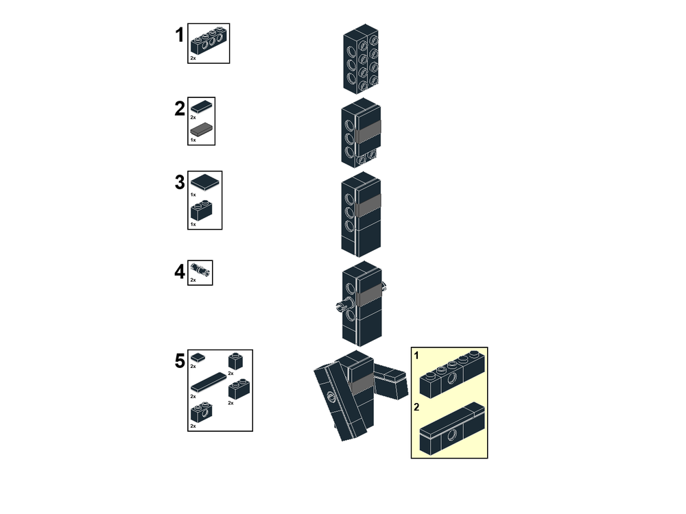 LEGO MOC TARS by msx | Rebrickable - Build with LEGO