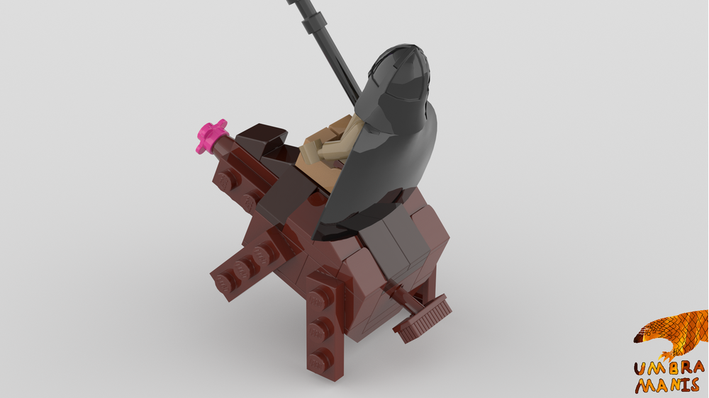 LEGO MOC Cute 'lil Mole by Umbra-Manis | Rebrickable - Build with LEGO