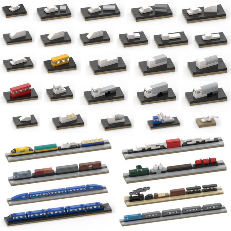 LEGO MOC Nano-vehicles by Thierry | Rebrickable - Build with LEGO