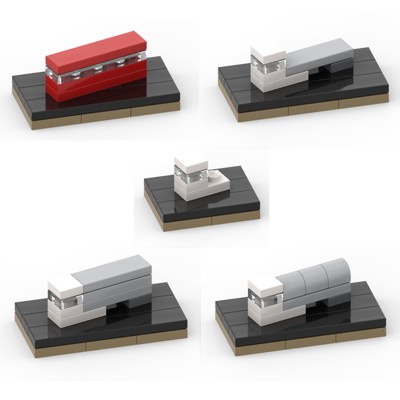 LEGO MOC Nano-vehicles by Thierry | Rebrickable - Build with LEGO