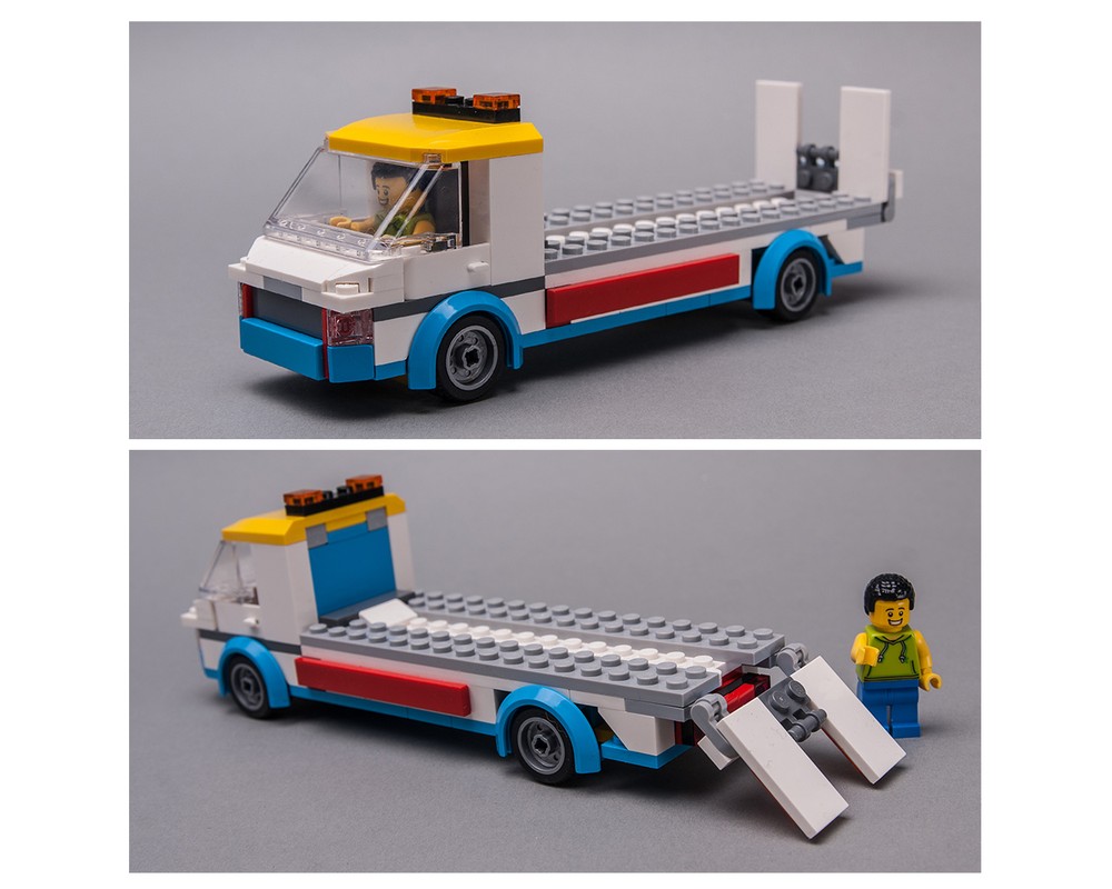 LEGO MOC 60253 Flatbed Truck by Keep On Bricking | Rebrickable - Build ...