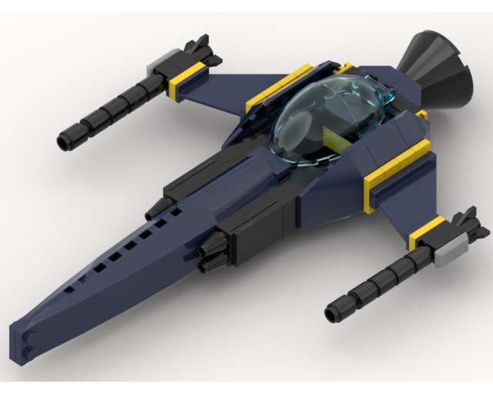 LEGO MOC Starfighter #04 by meregt | Rebrickable - Build with LEGO