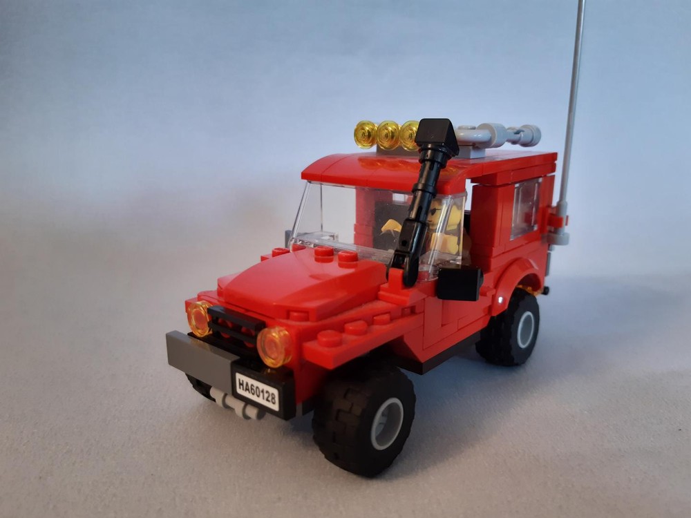 LEGO MOC Offroad Truck/Jeep by phils_bricks | Rebrickable - Build with LEGO