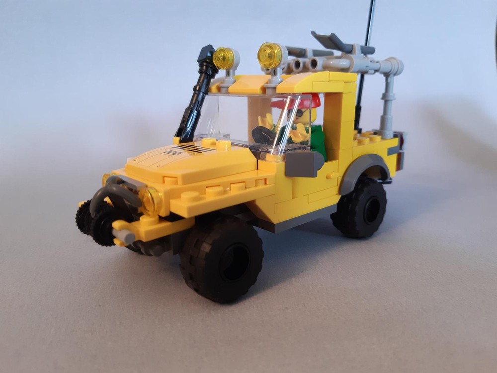 LEGO MOC Offroad Pickup-Truck/Jeep by phils_bricks | Rebrickable ...