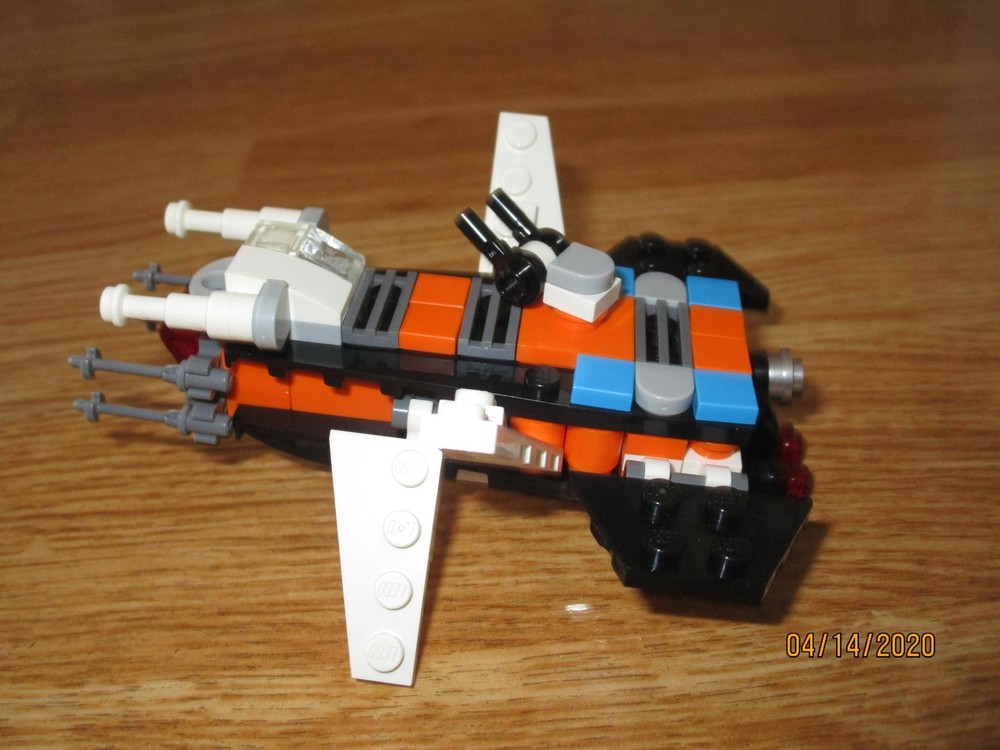 Lego Moc Gunship By Trambareman Rebrickable Build With Lego