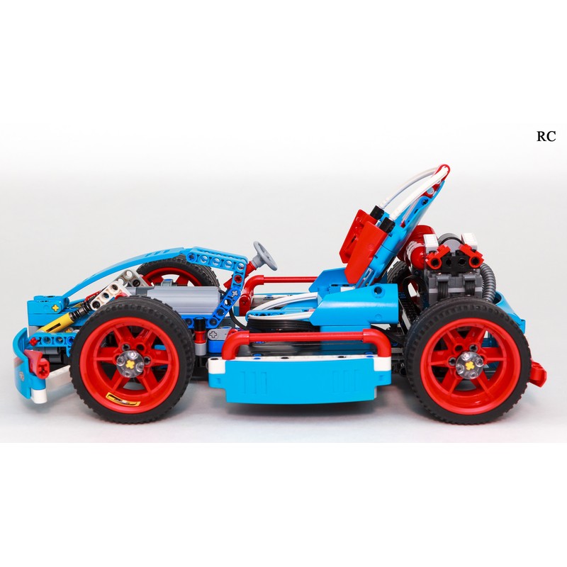 LEGO MOC Go-Kart RC version (42077 c-model) by klimax | Rebrickable ...