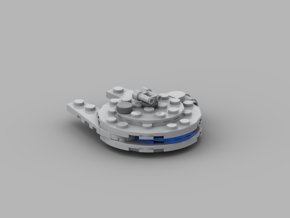 Lego Moc Millennium Falcon Mini By Macetat Rebrickable Build With Lego