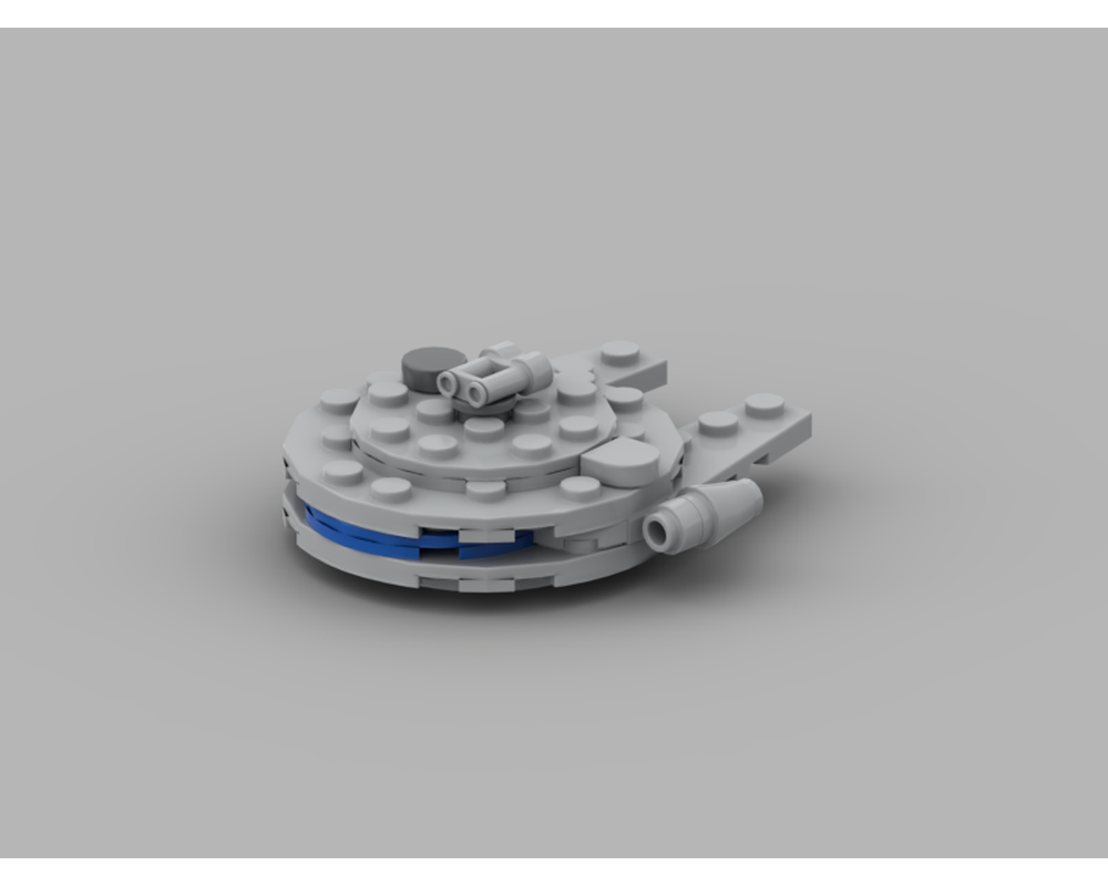LEGO MOC Millennium Falcon Mini by macetat | Rebrickable - Build with LEGO