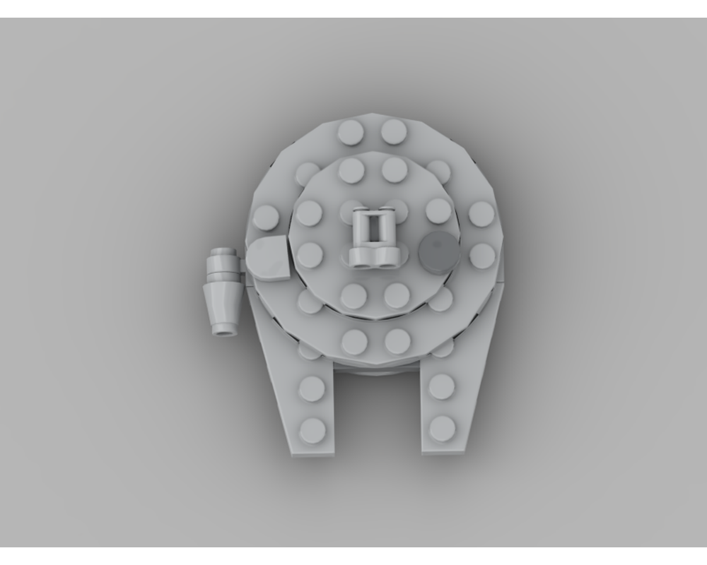LEGO MOC Millennium Falcon Mini by macetat | Rebrickable - Build with LEGO