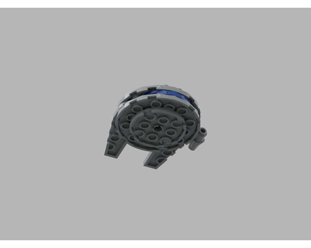 LEGO MOC Millennium Falcon Mini by macetat | Rebrickable - Build with LEGO