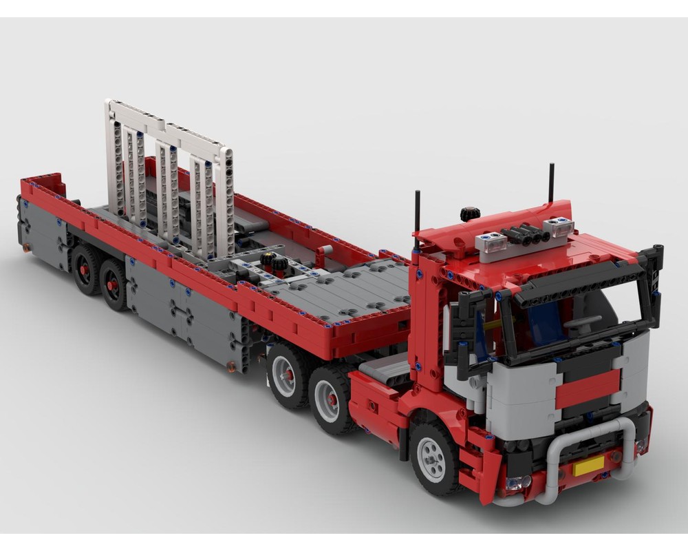 LEGO MOC Truck with Inloader Trailer ( 42098 C-Model ) by time-hh ...