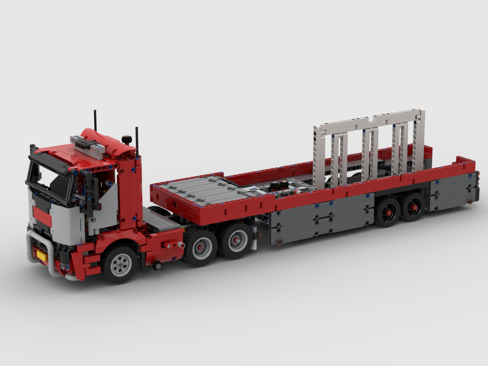 LEGO MOC Truck with Inloader Trailer ( 42098 C-Model ) by time-hh ...