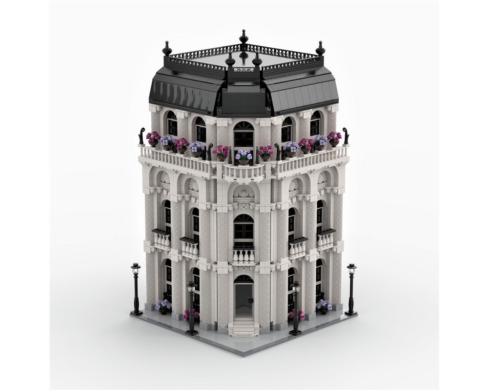 LEGO MOC Modular House by @lucapetraglia.it | Rebrickable - Build with LEGO