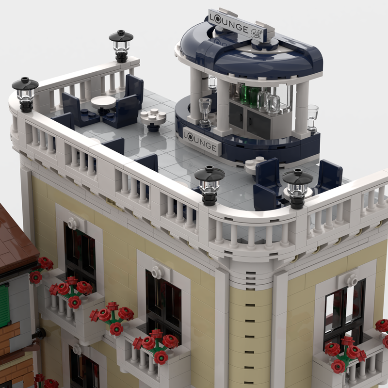 LEGO MOC Modular House by @lucapetraglia.it | Rebrickable - Build with LEGO