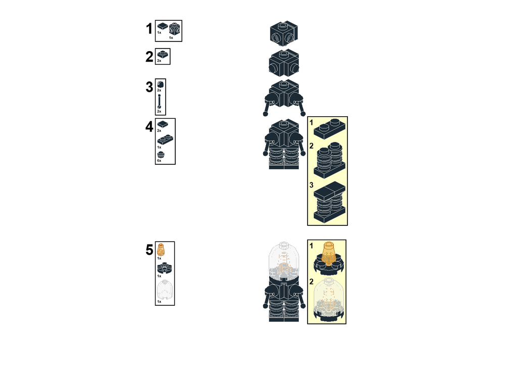 LEGO MOC Robbie The Robot by msx | Rebrickable - Build with LEGO