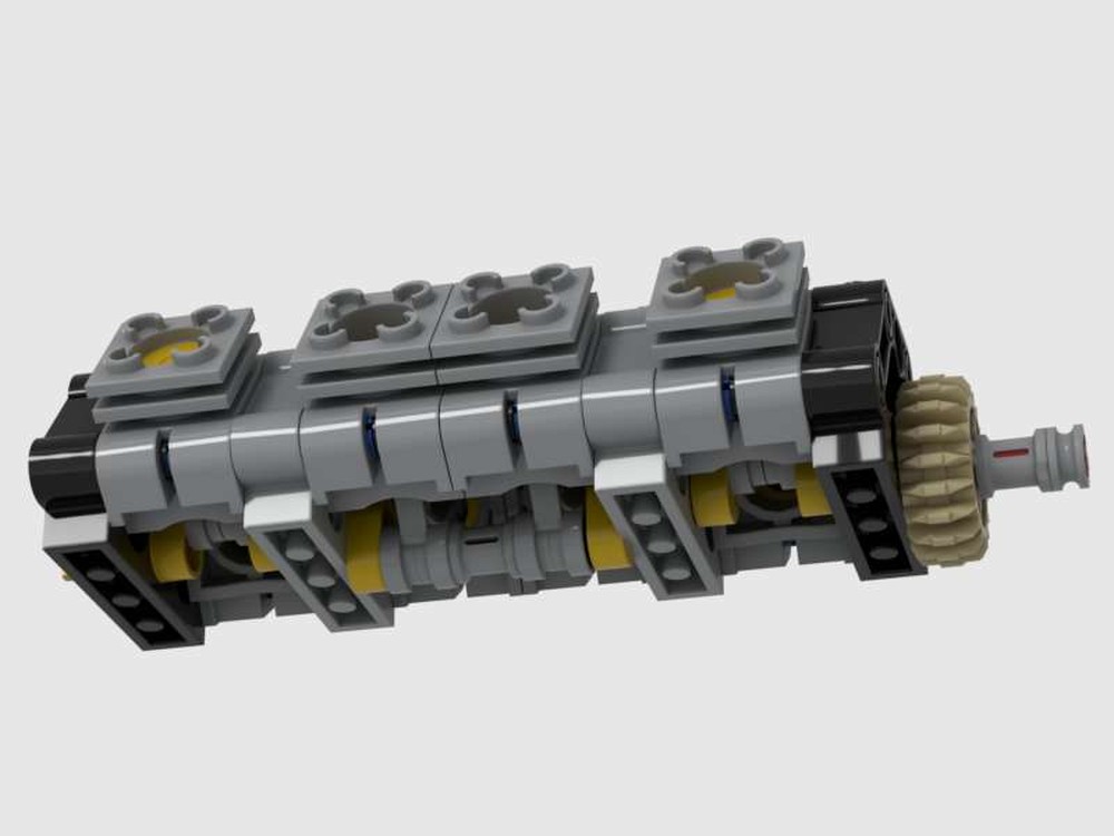 LEGO MOC Piston Engine V8 Race Flatplane by AKM-Sky | Rebrickable ...