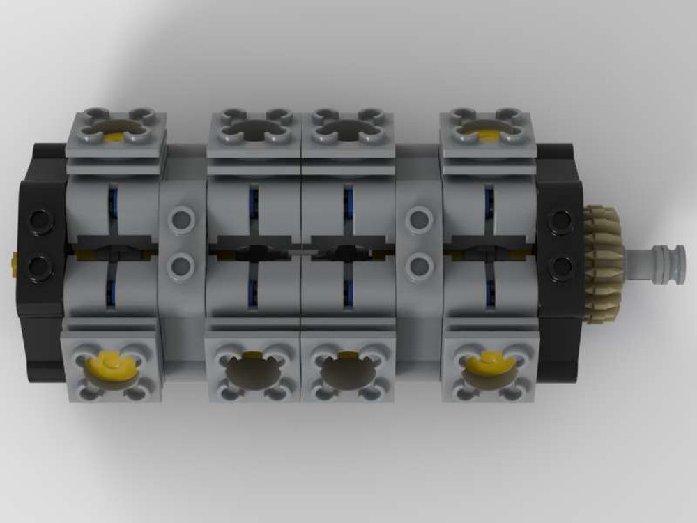 LEGO MOC Piston Engine V8 Race Flatplane by AKM-Sky | Rebrickable ...