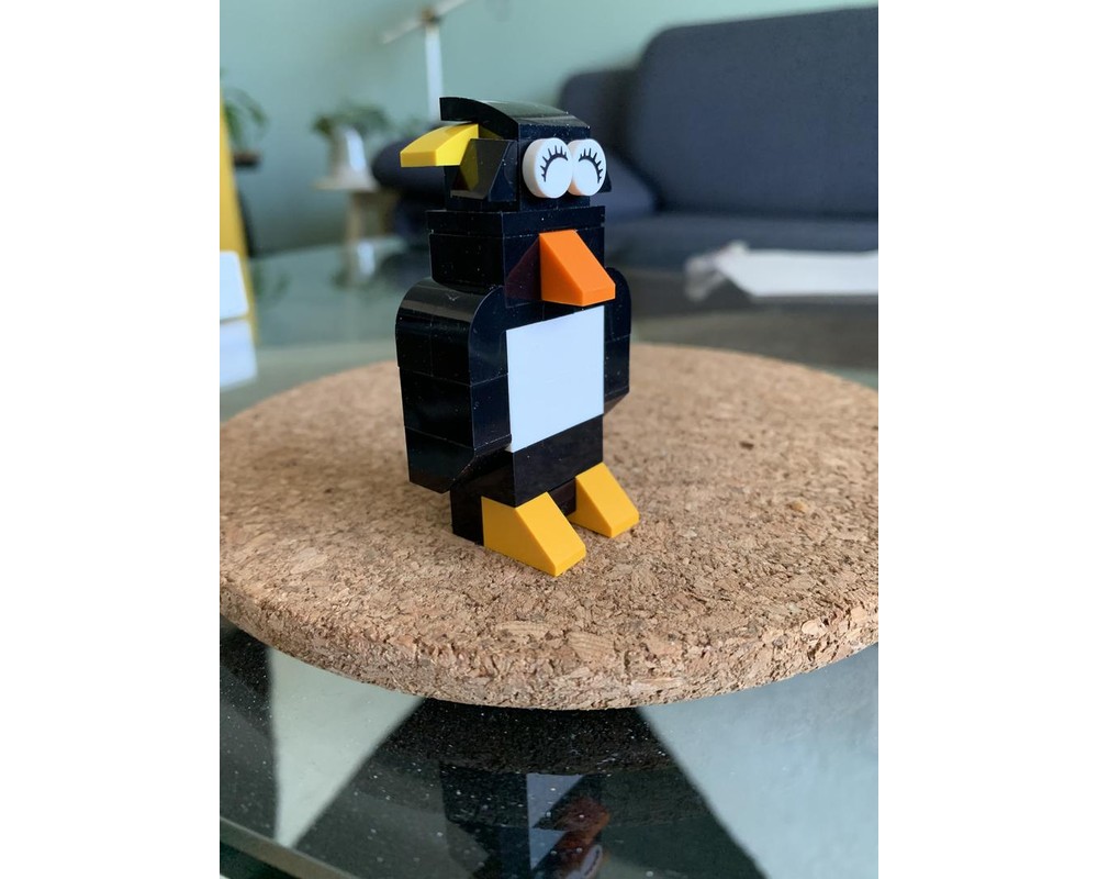 LEGO MOC Penguin by MuGo_Gonzalez | Rebrickable - Build with LEGO