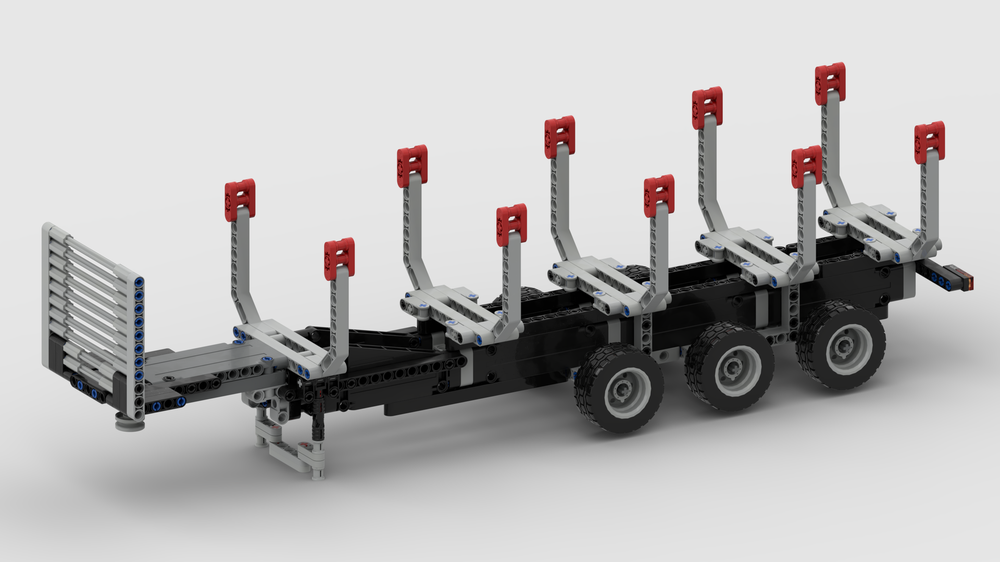 LEGO MOC Log Trailer by Bricktec Designs | Rebrickable - Build with LEGO