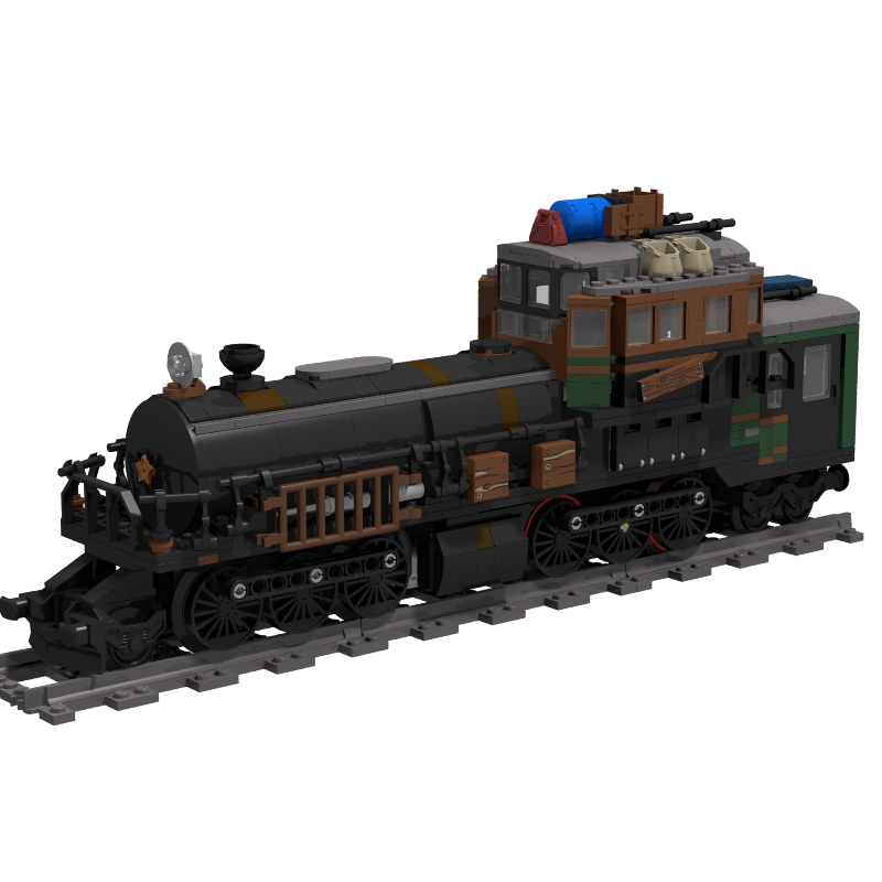 LEGO MOC Metro Exodus Aurora locomotive train by Jeka_Jackson ...