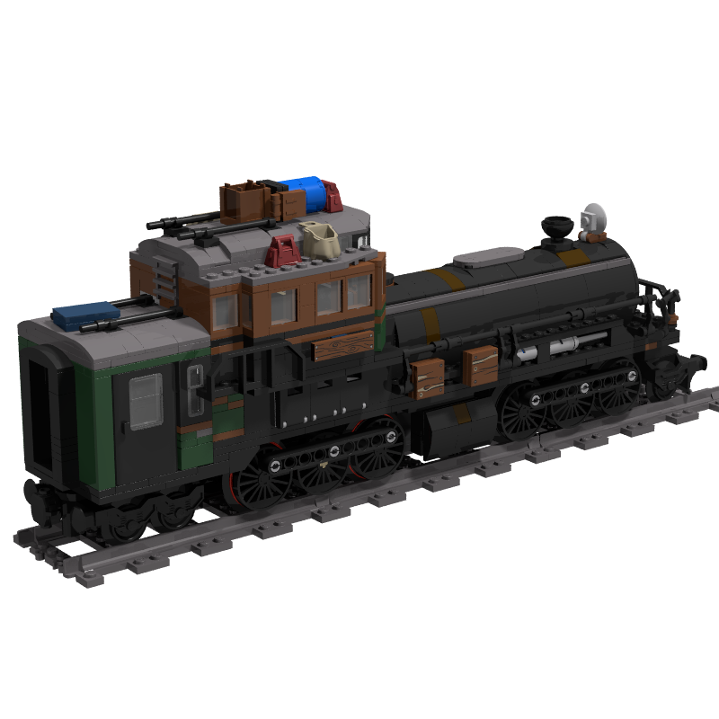 LEGO MOC Metro Exodus Aurora locomotive train by Jeka_Jackson ...