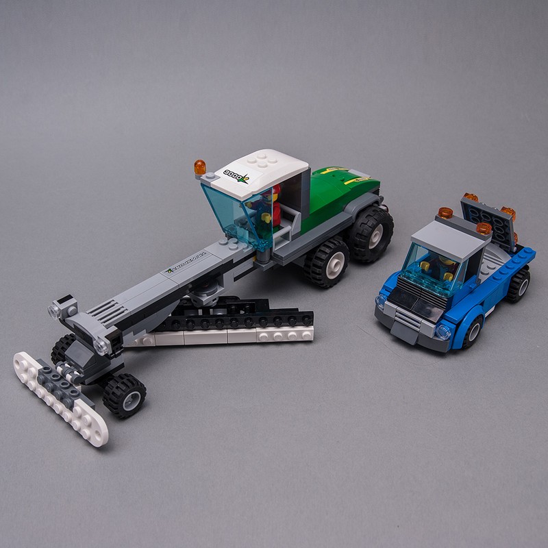 LEGO MOC 60223 Road Grader by Keep On Bricking | Rebrickable - Build ...