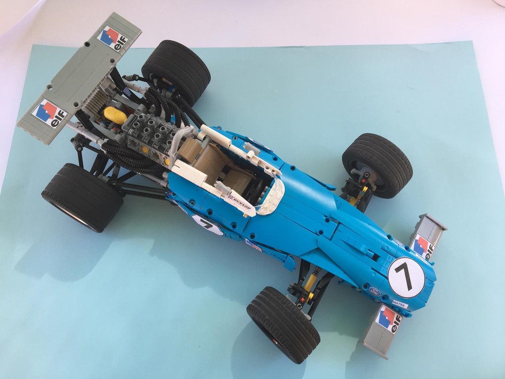 LEGO MOC Matra ms 80 by Bouba | Rebrickable - Build with LEGO