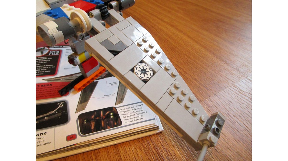 LEGO MOC Minifigure-scale V-19 Torrent starfighter by Nilsson LEGO ...
