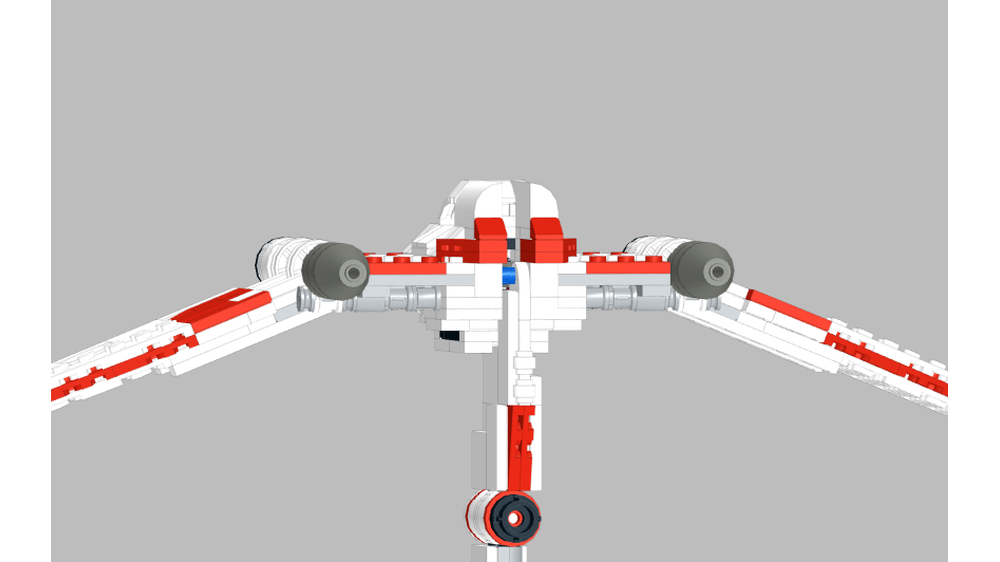 LEGO MOC Minifigure-scale V-19 Torrent starfighter by Nilsson LEGO ...