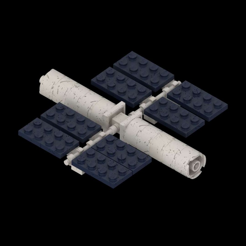 Lego Moc Satellite By Dhruv Rebrickable Build With Lego