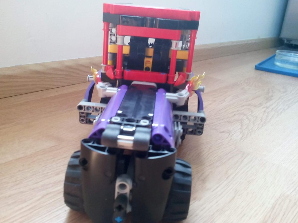 LEGO MOC Double pull back Super car by mic8per | Rebrickable - Build ...