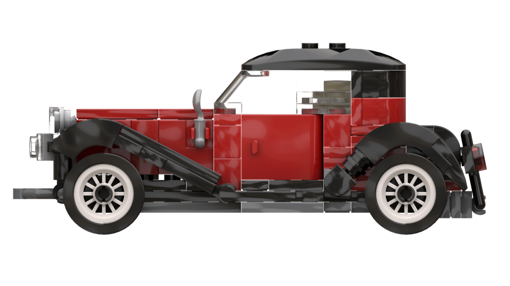 LEGO MOC Classic Classy Vintage Car by Schwimpy | Rebrickable - Build ...