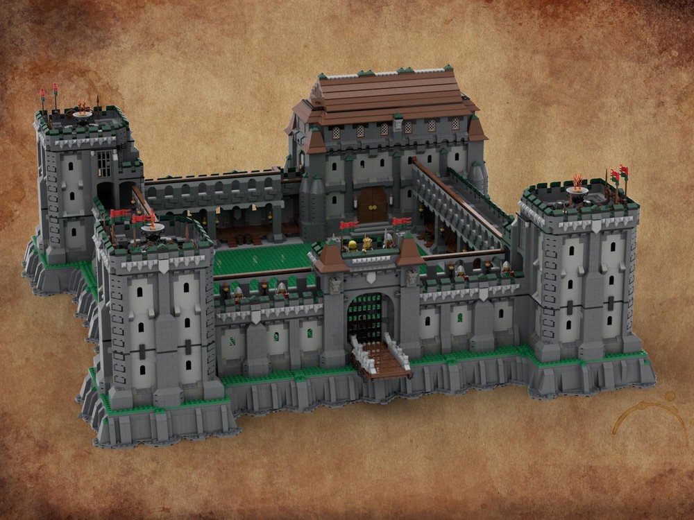 LEGO MOC King's Castle by Huebre | Rebrickable - Build with LEGO