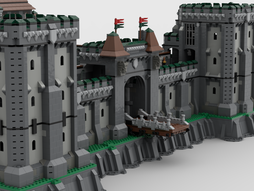 LEGO MOC King's Castle by Huebre | Rebrickable - Build with LEGO