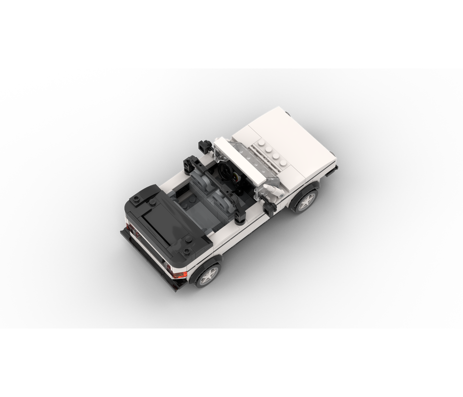 LEGO MOC Classic Cabriolet inspired by VW Golf 1 Cabrio by brickotronic ...