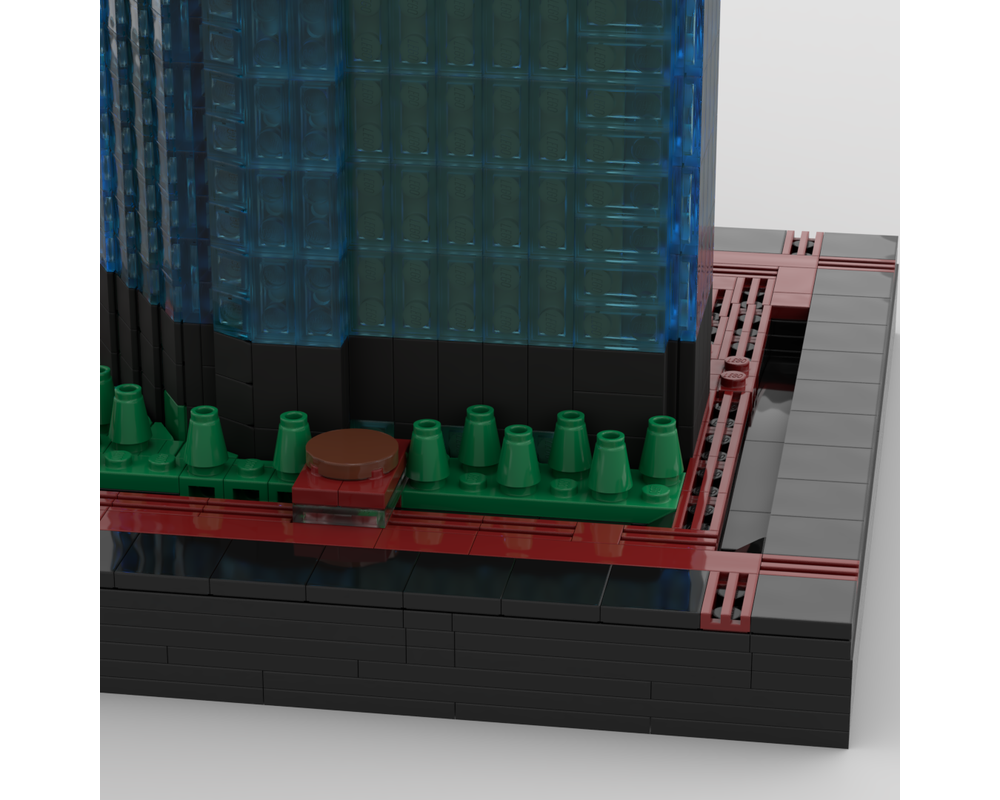 LEGO MOC Wells Fargo Plaza at 1/650th Scale by FunnyTacoBunny ...