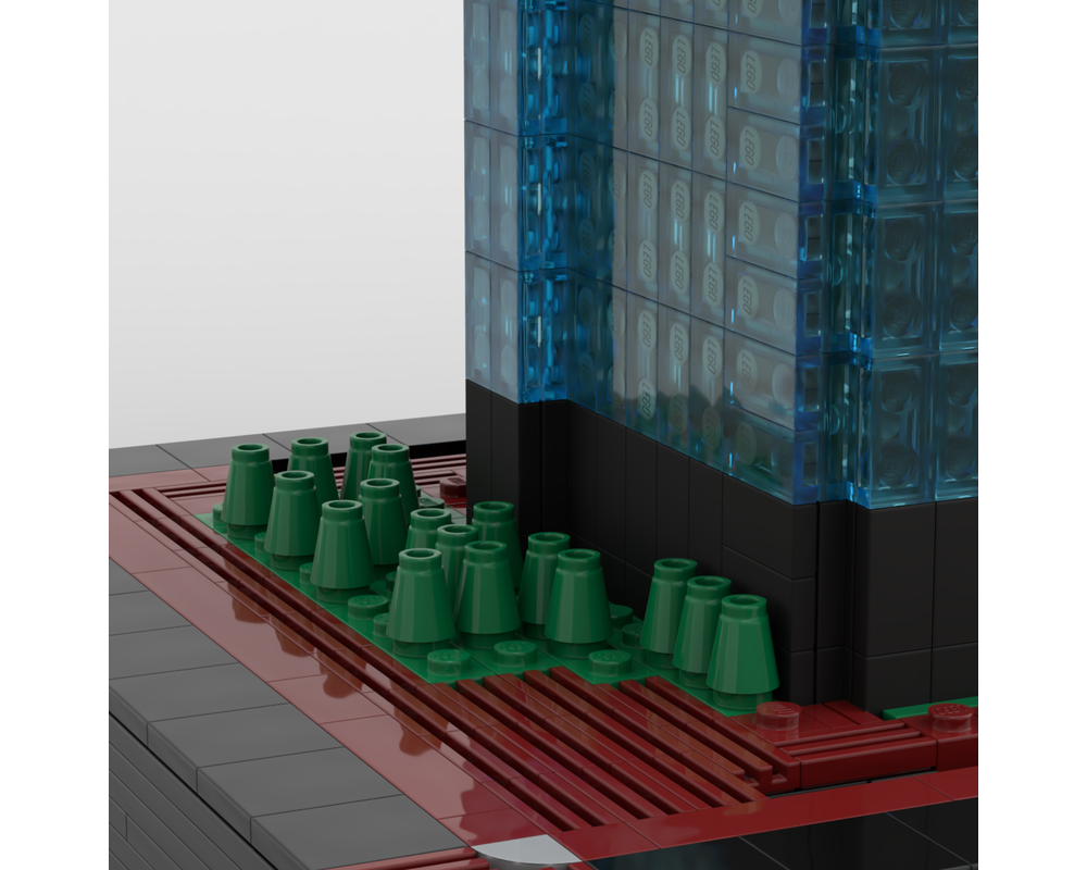 LEGO MOC Wells Fargo Plaza at 1/650th Scale by FunnyTacoBunny ...