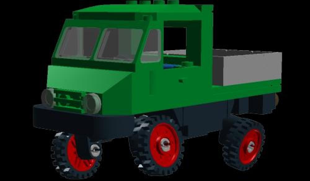Lego Moc Mini Unimog U411 By Imanol Rebrickable Build With Lego