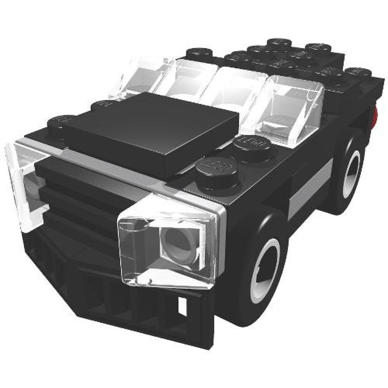 LEGO MOC 30183 Roadster by Berth | Rebrickable - Build with LEGO