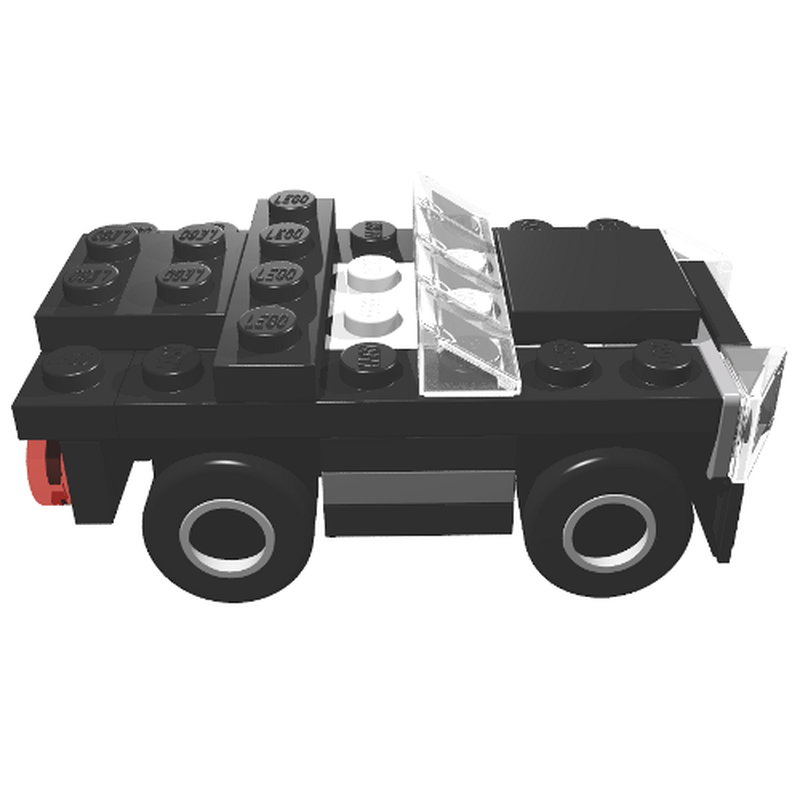 LEGO MOC 30183 Roadster by Berth | Rebrickable - Build with LEGO