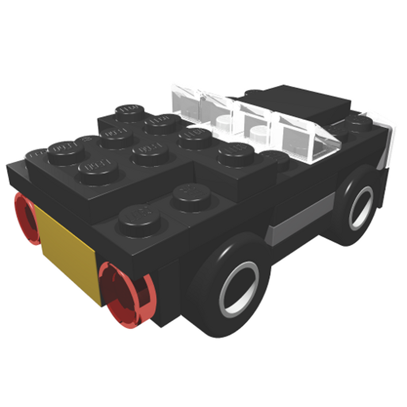 LEGO MOC 30183 Roadster by Berth | Rebrickable - Build with LEGO