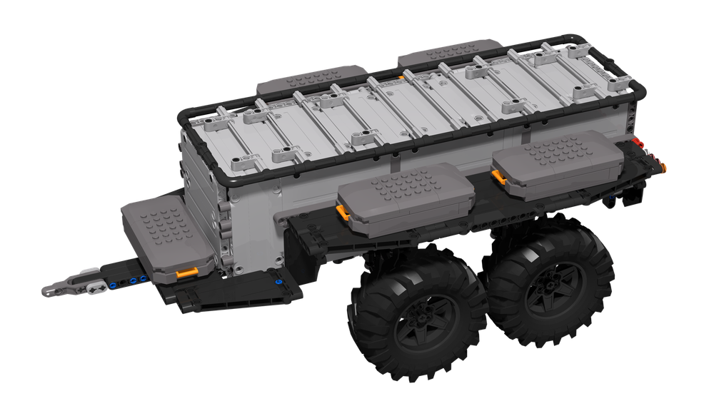 LEGO MOC All Terrain Trailer 2 by LBBDE | Rebrickable - Build with LEGO