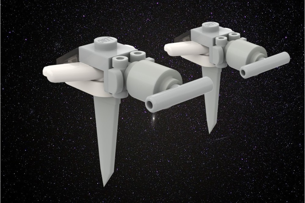 LEGO MOC 8-Piece Rebel Bomber by LegoOri | Rebrickable - Build with LEGO