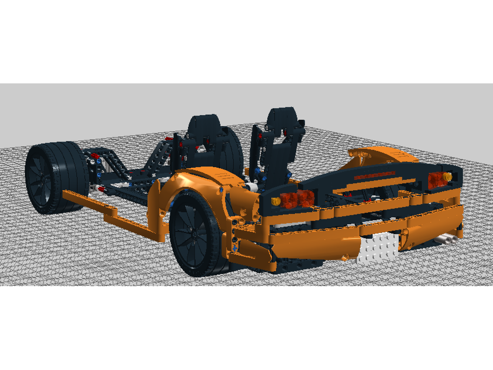 LEGO MOC Mazda RX7 FD by TheMatiss56 | Rebrickable - Build with LEGO