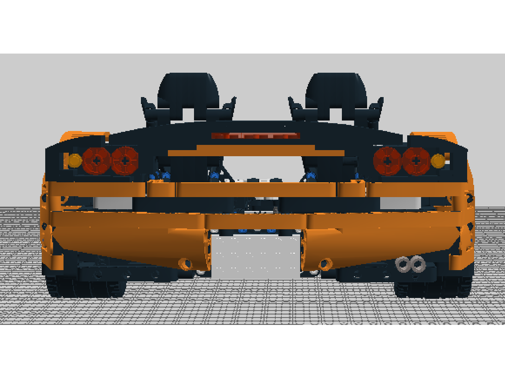 LEGO MOC Mazda RX7 FD by TheMatiss56 | Rebrickable - Build with LEGO