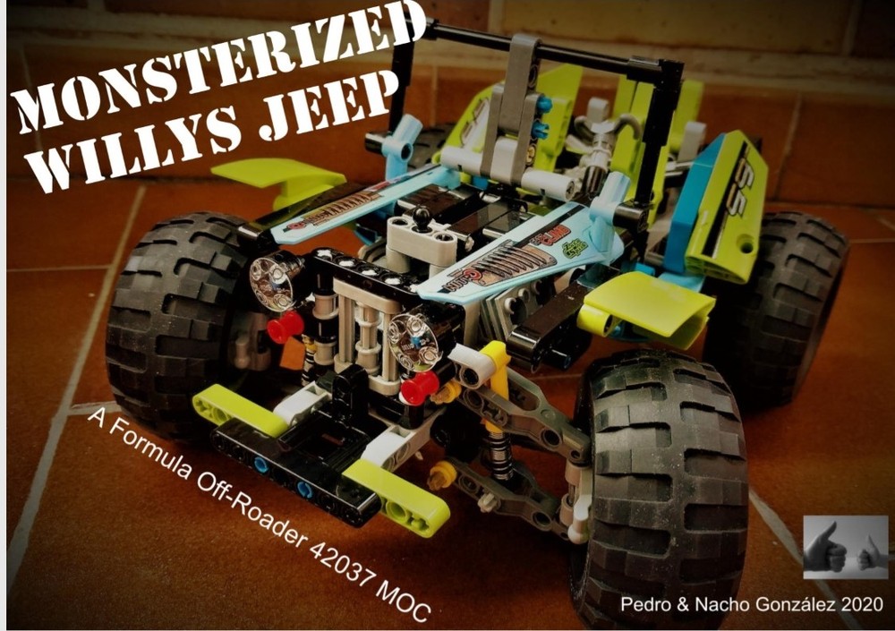 LEGO MOC Monsterized Willis MB (42037 Formula Off-Roader) by jpgon ...